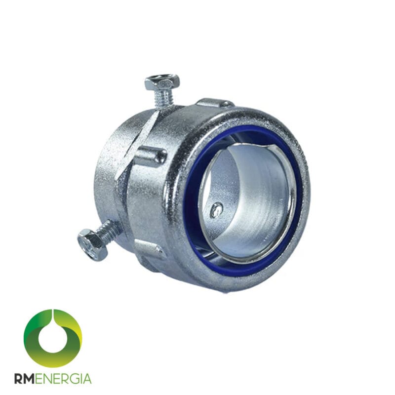 Conector para Tubería Emt a Flexible Metálica 40MM | RM Energía